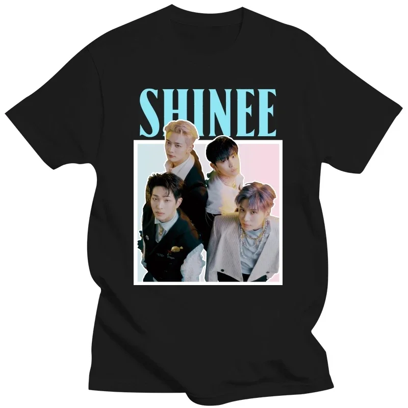 Multiple-SHINEE-Kpop-Group-T-shirt-men-clothing-oversized-t-shirt ...