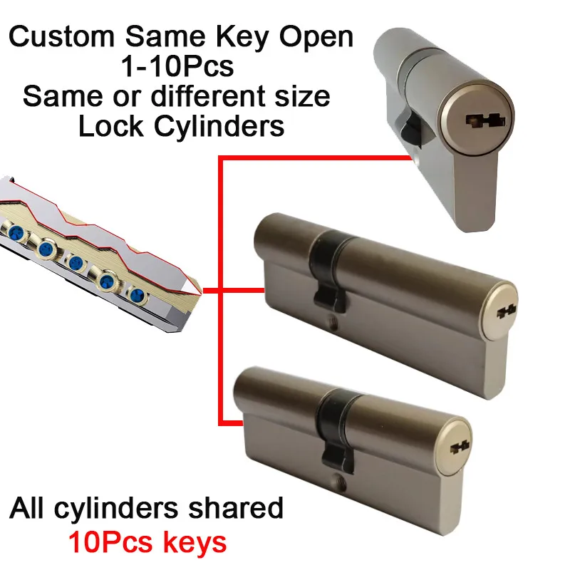 AlaRui-C02F9KA-Security-Pin-Euro-Door-Lock-Cylinder-Eu-Multiple-Lock ...