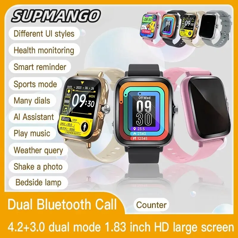 TB40D-New-Smart-Watch-Full-Touch-Screen-HD-Fitness-Tracker-Metal-Frame ...
