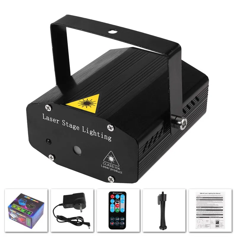 Sailwin 150mW RG Mini Laser Projector Stage RGB Laser Lights Party ...