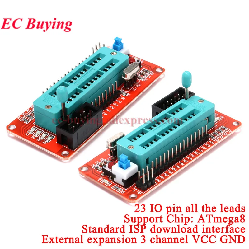 ATmega8 ATmega8A ATMEGA8A-PU AVR Mindestsystemplatine MIC ...