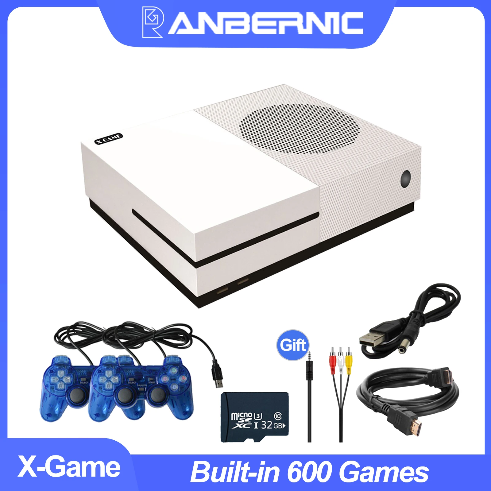 ANBERNIC Console de Videogame Retro, Super Console, Dual Core, 600 ...