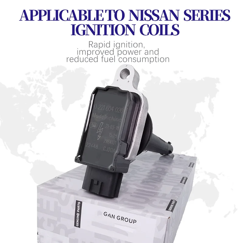 Bobina de ignição apto para nissan march tiida 1.6l 1.8l sentra 2.0l ...