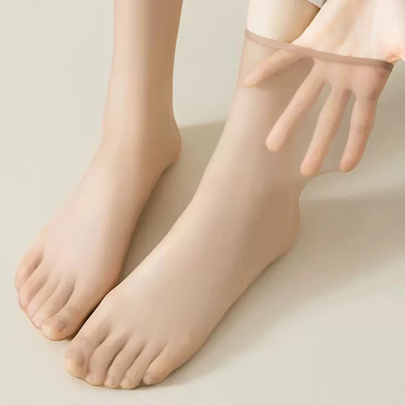 3-Pairs-Thin-Transparent-Invisible-Socks-Comfy-Breathable-Non-slipMid ...