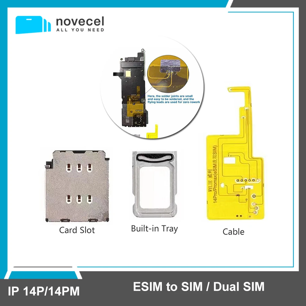 WYLIE-Phone-Built-in-Card-Holder-ESIM-Alter-SIM-for-iPhone-14pro ...