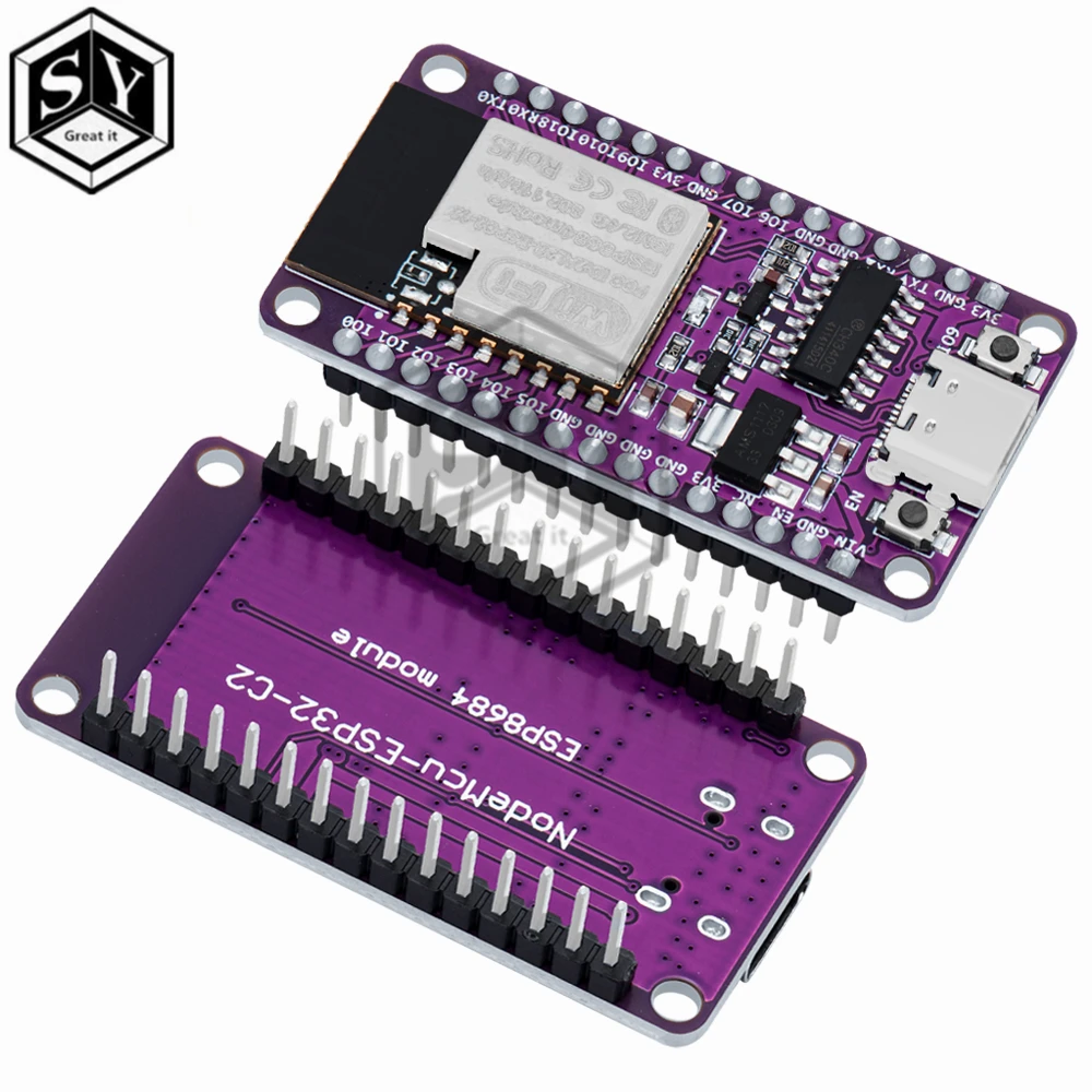 Esp8684 Development Board Type C Usb Esp32 C2 Espc2 12 Devkit Serial Ch340 Wifi Bluetooth Dual