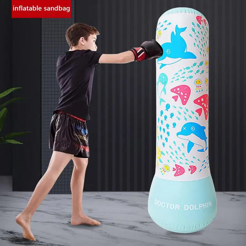 Punching Bag For Kids Inflatable Kids Punching Bag Immediate Bounce ...