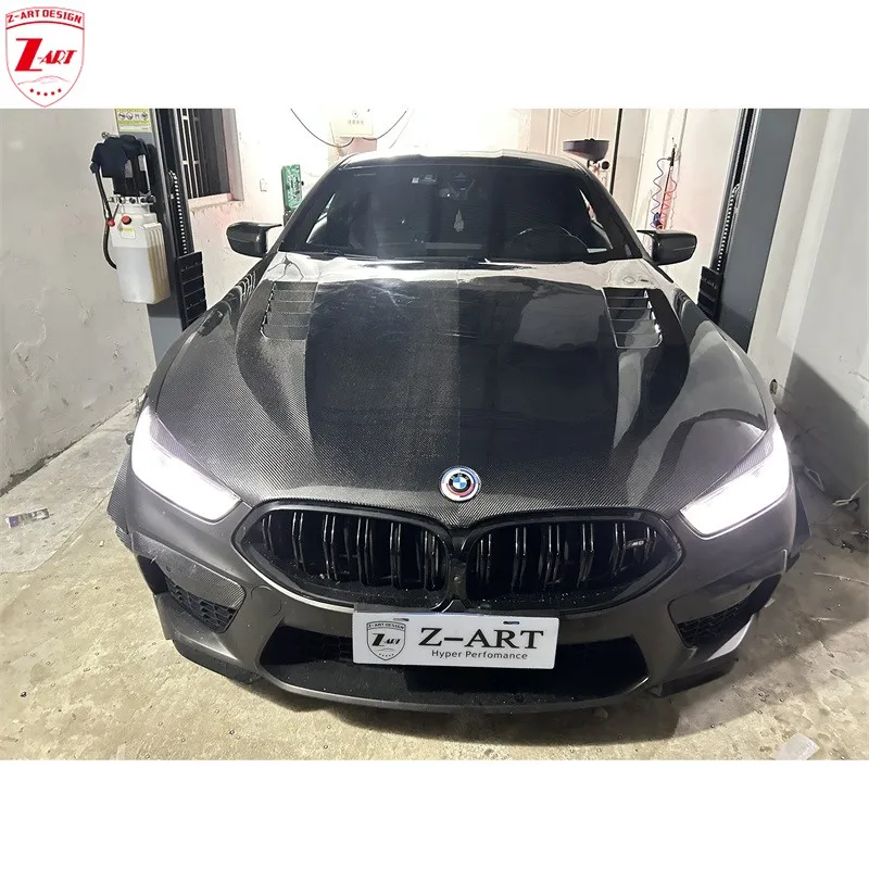 Z-ART-M8-Dry-Carbon-Fiber-Engine-Bonnet-for-BMW-G14-G15-G16-8-Series ...