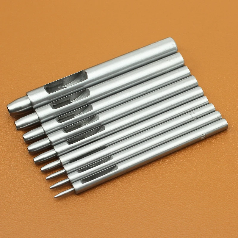 Leather-Tools-Alloy-Steel-Punch-Straight-Head-Round-Punch-DIY-Leather ...