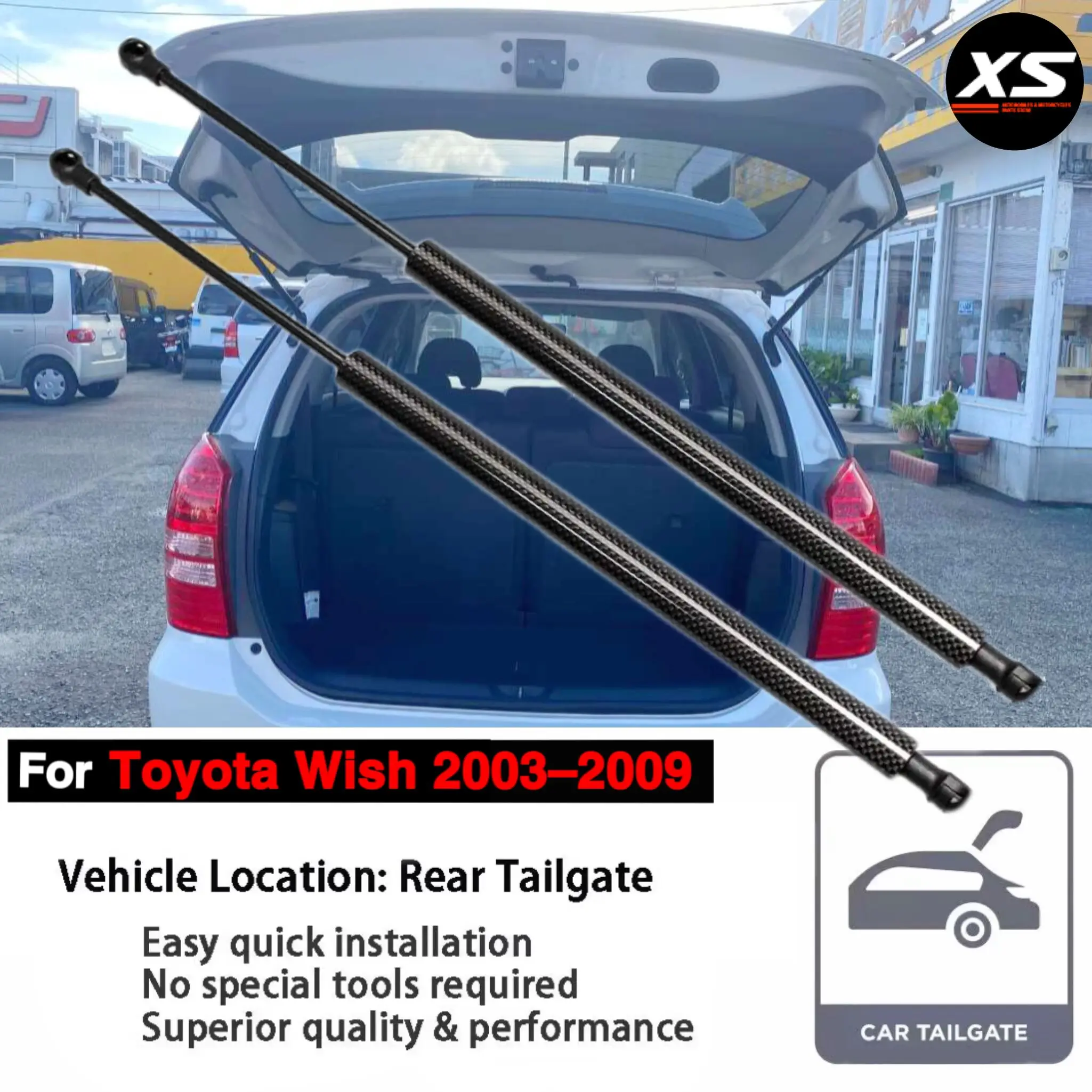 For-Toyota-Wish-Station-Wagon-2003-2004-2005-2006-2007-2008-2009-Rear ...