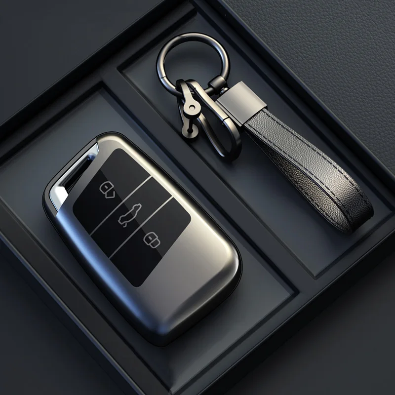 Car Key Cover For VW Volkswagen Magotan Passat B8 Skoda Superb Kodiaq ...