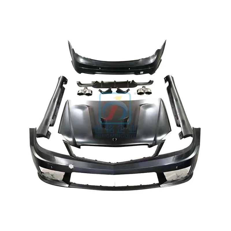 C Class 2008 2010 2012 2013 W204 C63 BodyKit W204 Front Bumper W204 ...
