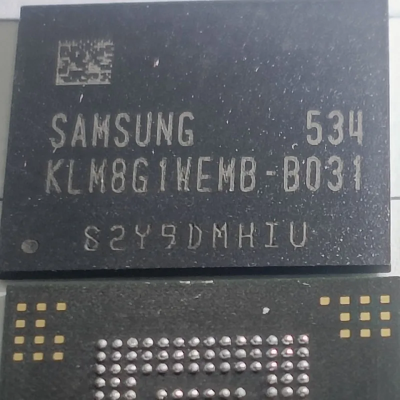 1pcs-10pcs-LOT-KLM8G1WEMB-B031-KLM8G1WEMB-B031-BGA153-EMMC-8GB-100-new ...