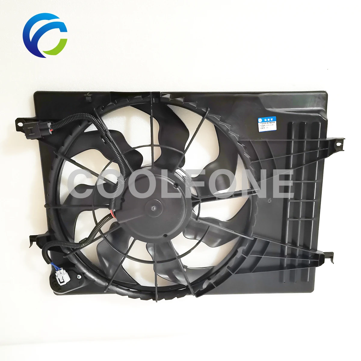 Cooling-Radiator-Fan-Assembly-for-HYUNDAI-TUCSON-KIA-SPORTAGE-2004 ...