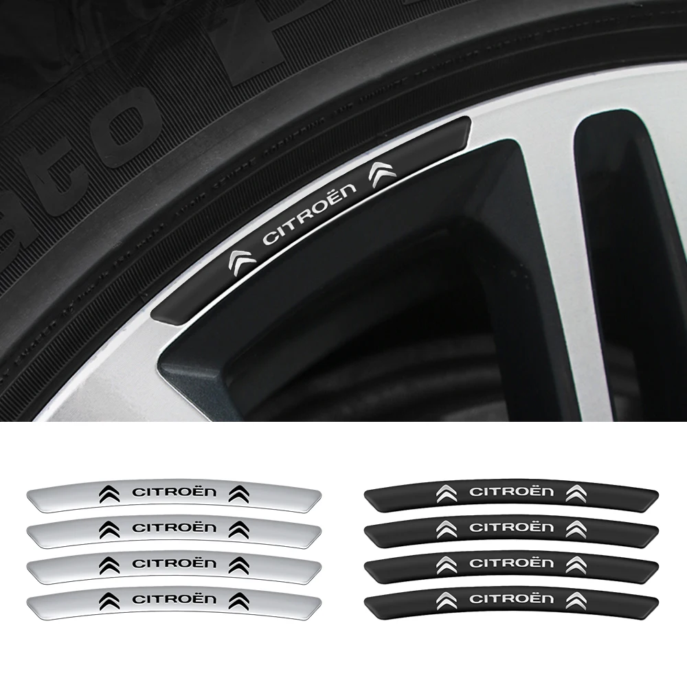 4-8pcs-Car-Tire-Rim-Aluminum-Sticker-Decal-Racing-Rim-Decorative ...