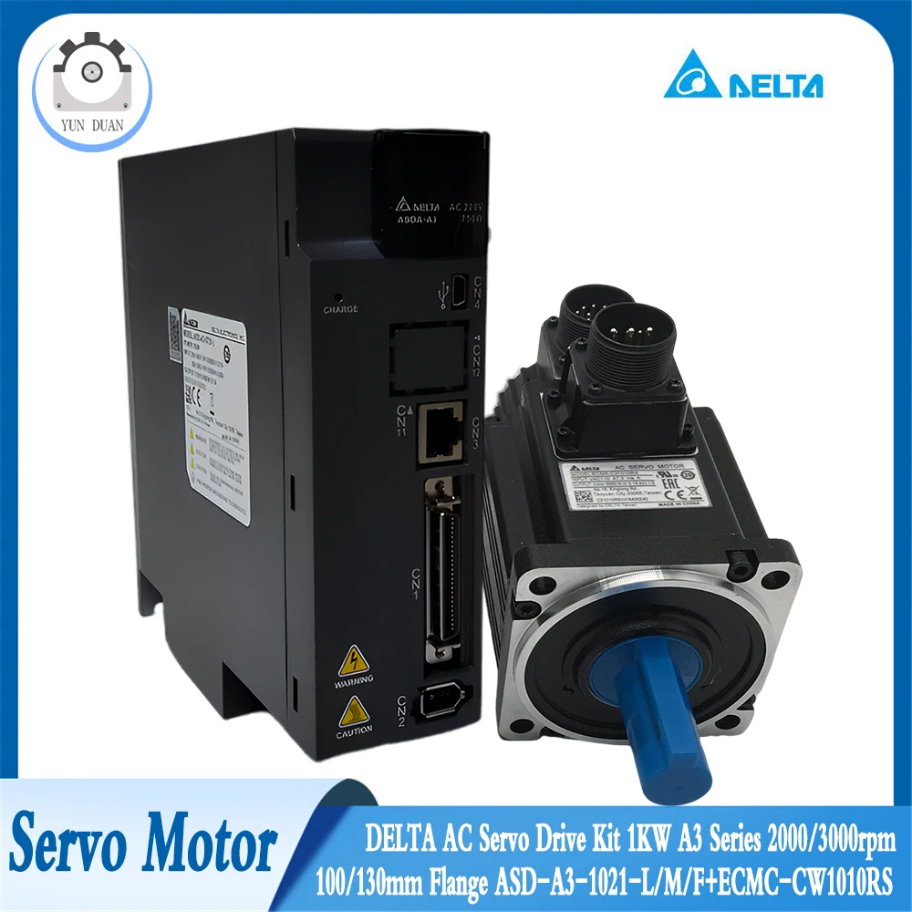 Delta-Servo-Driver-Kit-A3-1KW-ASD-A3-1021-AC-Servo-100-ECMC-CW1010RS ...