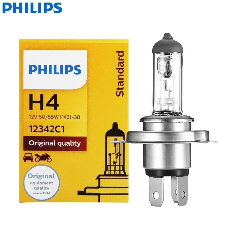 Philips-l-mpara-hal-gena-Original-para-coche-Bombilla-est-ndar-H4-9003 ...