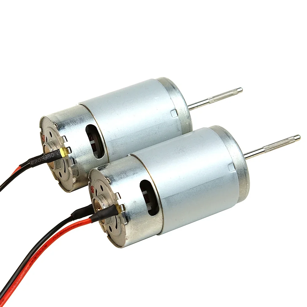 1Pair 390 High Speed Motor With Wire 14000RPM/Min 6V-12V DIY for RC ...