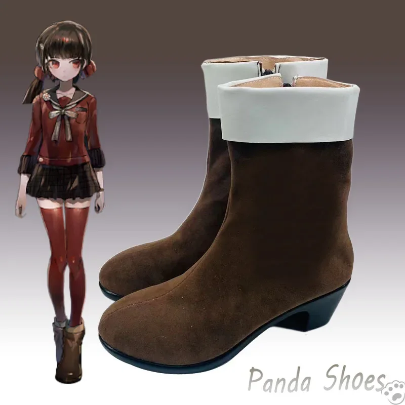 Danganronpa Harukawa Maki Cosplay Shoes Anime Game Cos Boots Harukawa ...