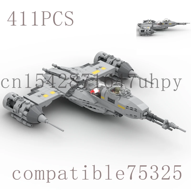 2022-NEW-Fit-75325-Space-Wars-N-1-Starfighter-Spaceship-model-buiding ...
