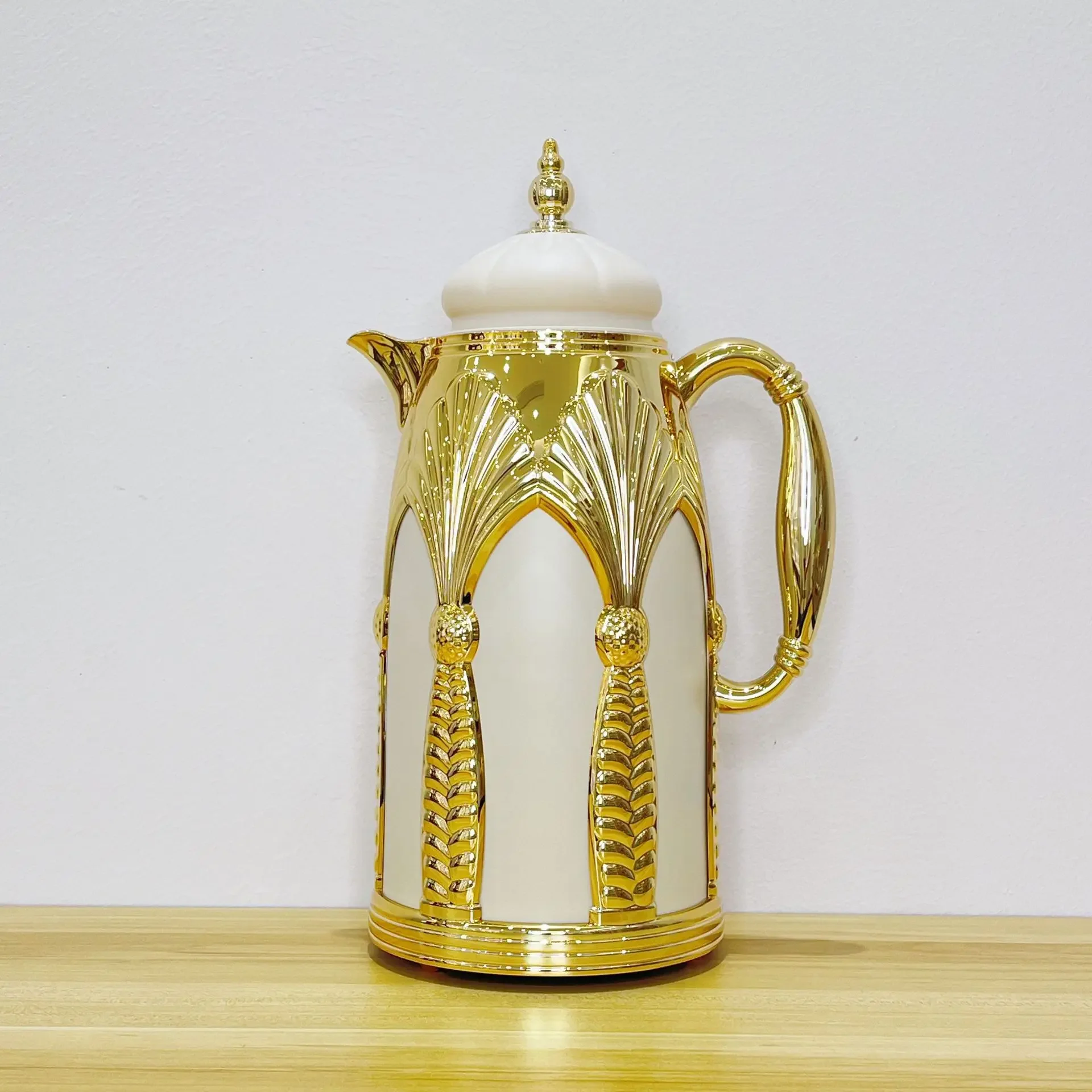 Arab-hand-made-coffee-pot-creative-European-style-palace-gold-plated ...