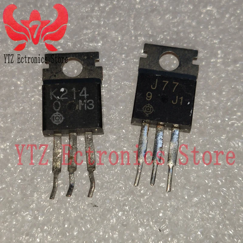 1Pair=2PCS 2SK214 2SJ77 J77 K214 TO220 Audio Power Amplifier Matching ...