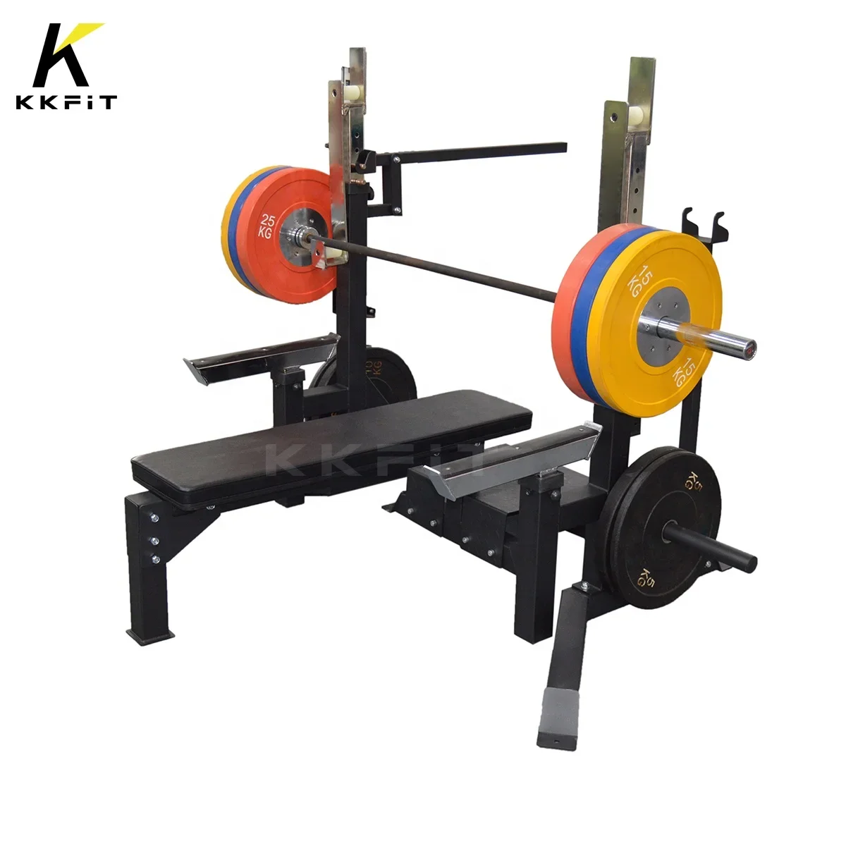 Custom-Multi-Weight-lifting-Press-Bench-Power-Gym-Equipment-Combo-Rack ...
