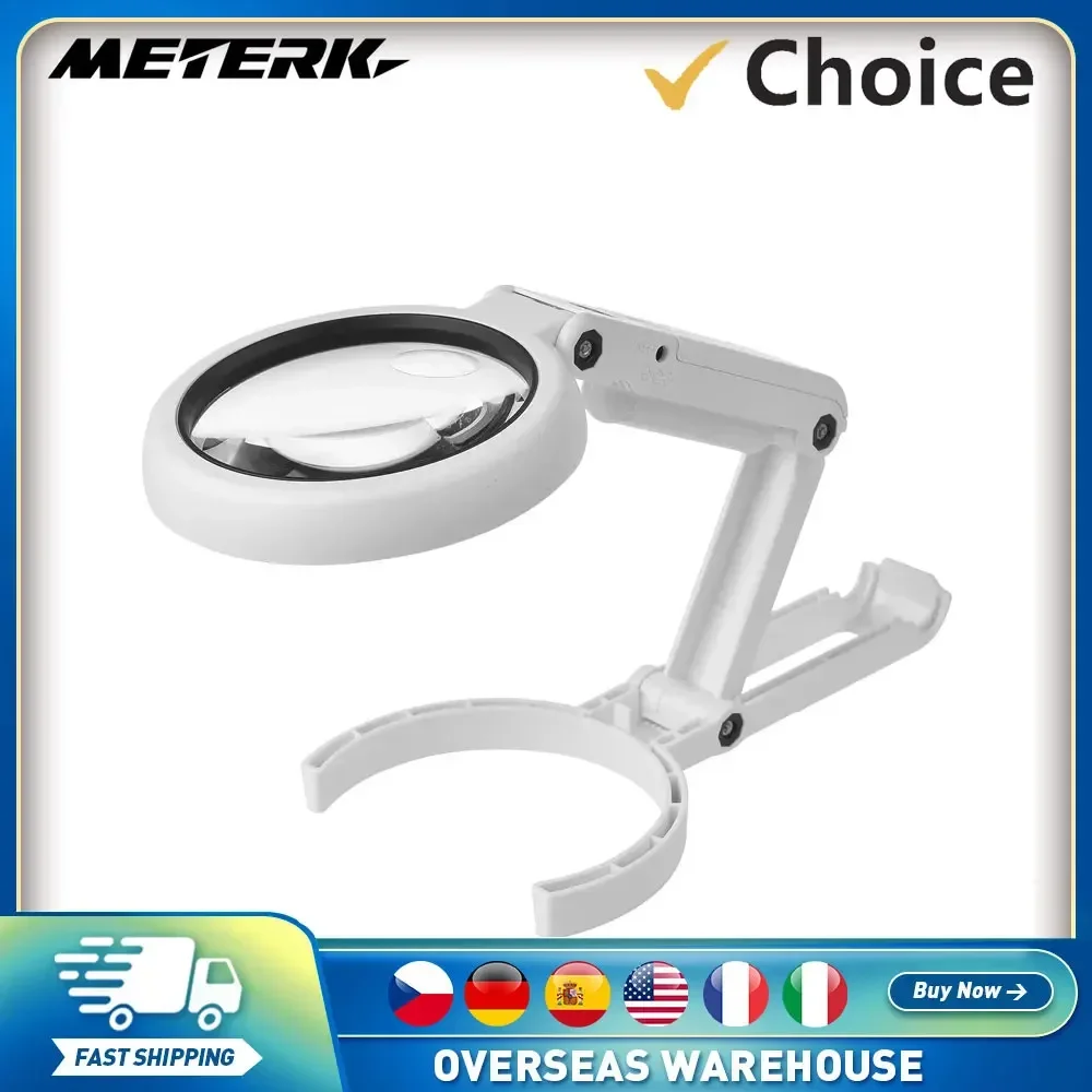 Lupa-de-mano-con-luz-LED-y-soporte-lupa-iluminada-alimentada-por-USB ...