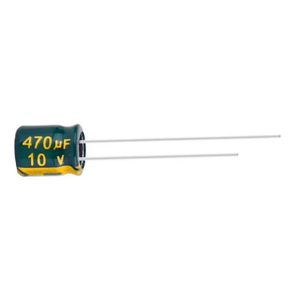 20PCS 10V470uf 6x7mm Aluminum Electrolytic Capacitor 470uf10v 10v 470uf ...