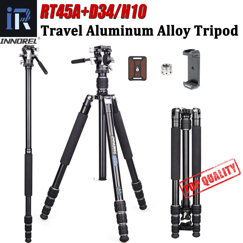 INNOREL-RT45A-Professional-Camera-Tripod-Aluminum-Alloy-Travel-Compact ...