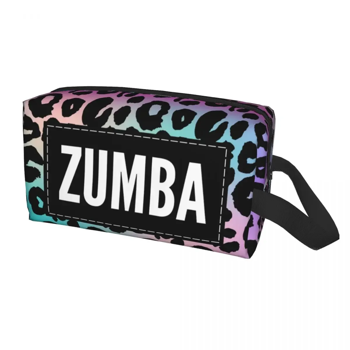 Custom-Leopard-Zumba-Travel-Cosmetic-Bag-for-Women-Fitness-Toiletry ...