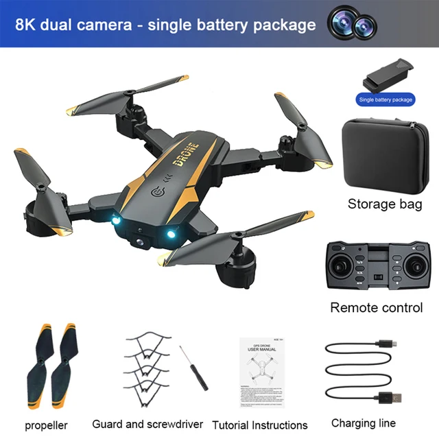 New Drone 8K GPS 5G Professional HD Aerial Photography Obstacle ...