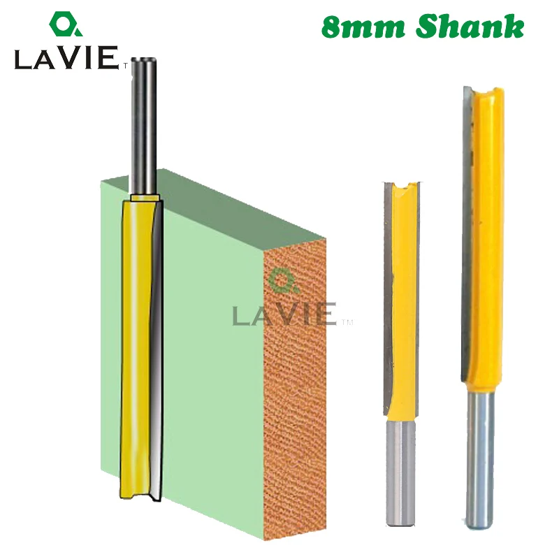 8mm-Shank-50mm-77mm-Long-Straight-Router-Bit-1-2-Milling-Cutting ...
