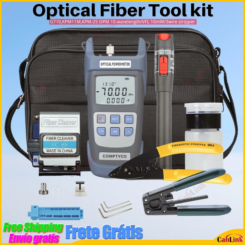 Original-19-In-1-Fiber-Optic-Tool-FTTH-Splice-Fiber-Optic-Tool-Kits ...