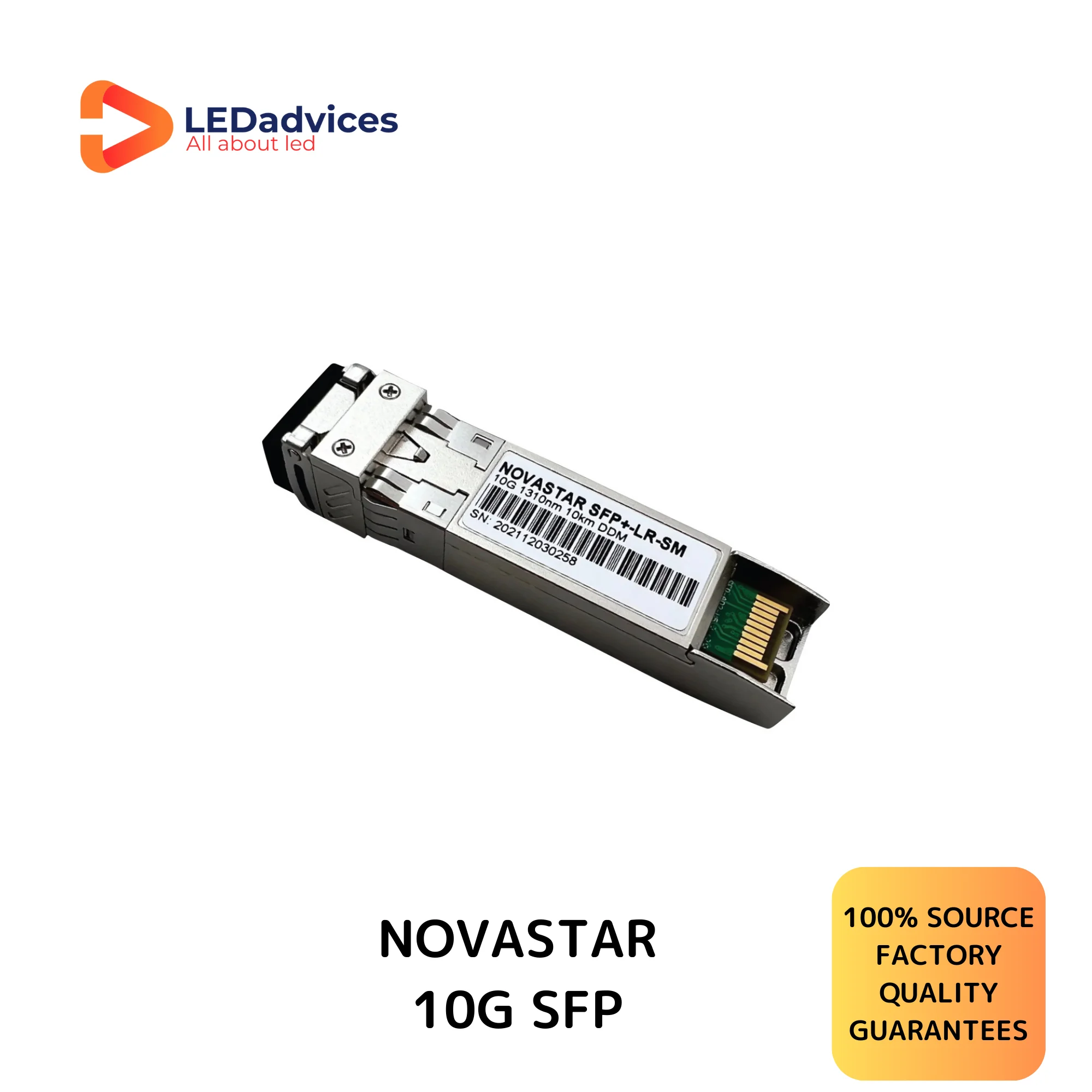 Novastar-10G-modul-serat-SFP-100-asli-Mode-tunggal-VX1000-VX600-VX400 ...