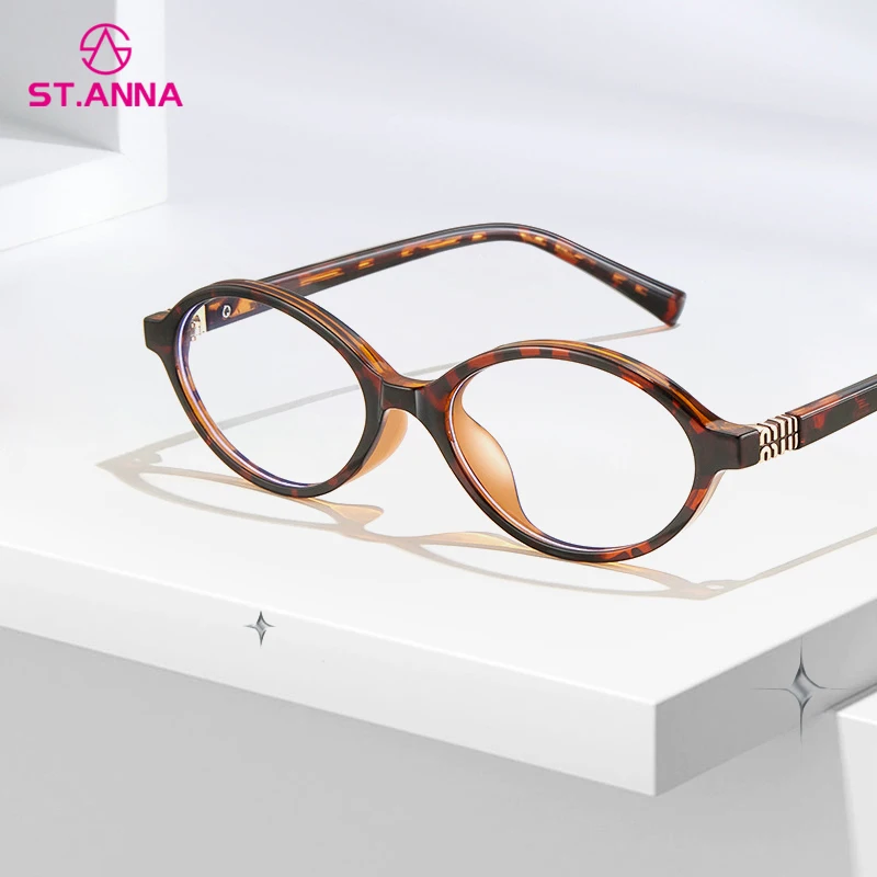 ST.ANNA Eye Glasses Woman Optical Lenses With Recipe Glass Frames Women ...