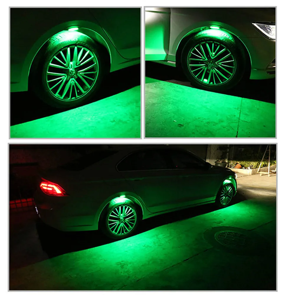 4Pcs-Car-Wheel-Arch-Fender-LED-Light-Kit-Lighting-Strobe-Breathing ...
