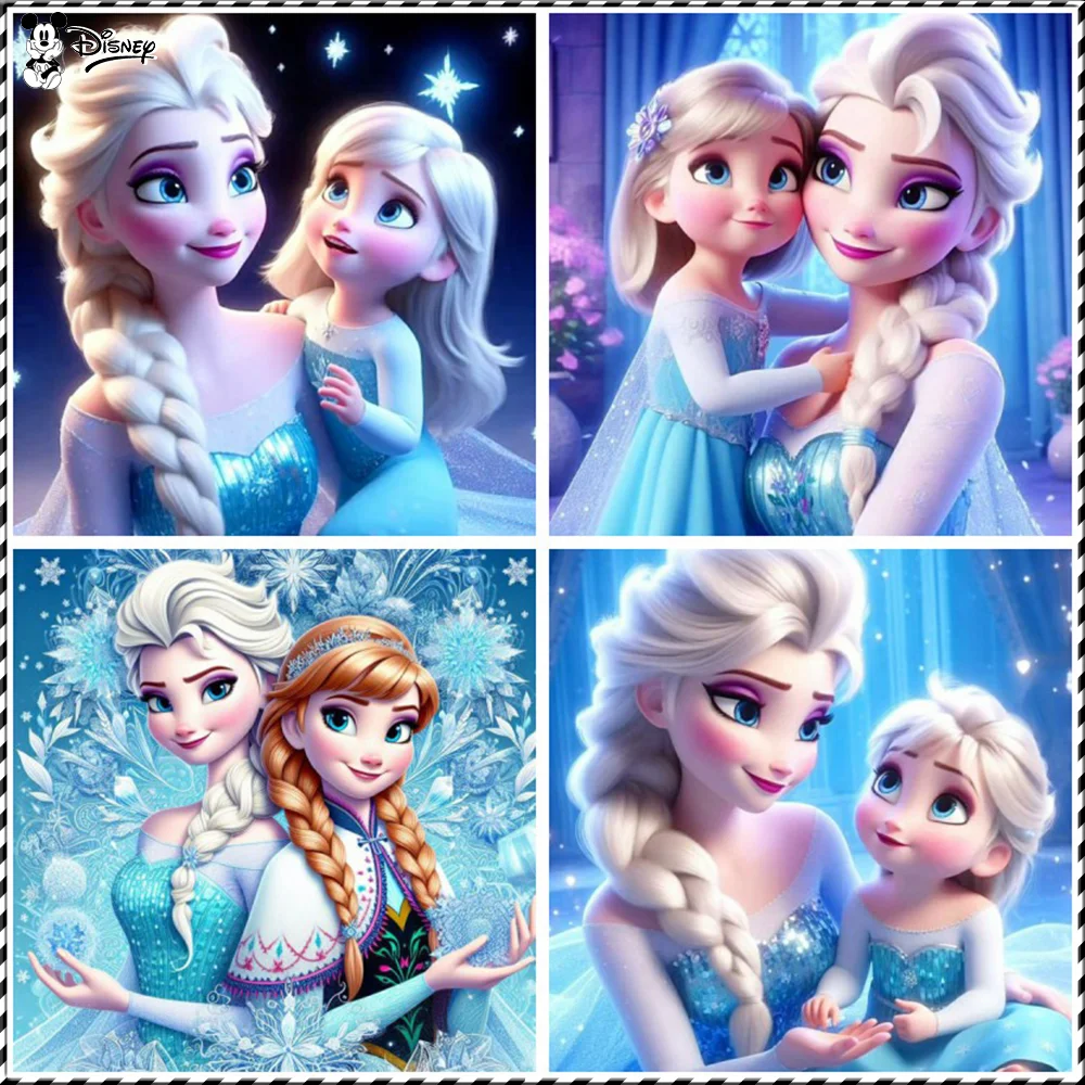 Disney-5D-DIY-Diamond-Painting-Frozen-Cartoon-Princess-Full-Round ...