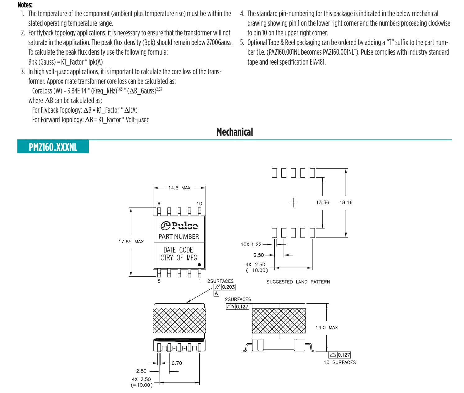 Трансформатор Forward PA3856.005NL | AliExpress