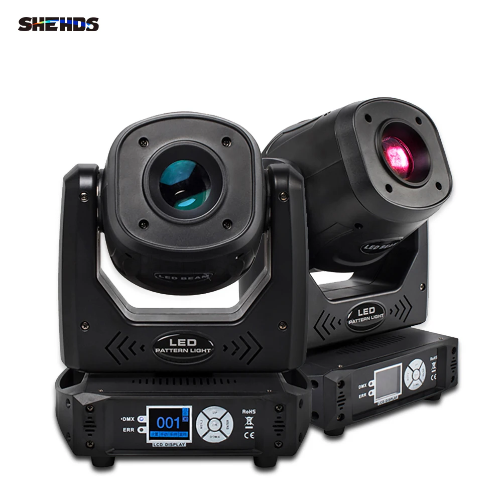 Shehds 100w Gobo Light 6 Prism Led Spotlight Stage Effect Lighting Dj ...