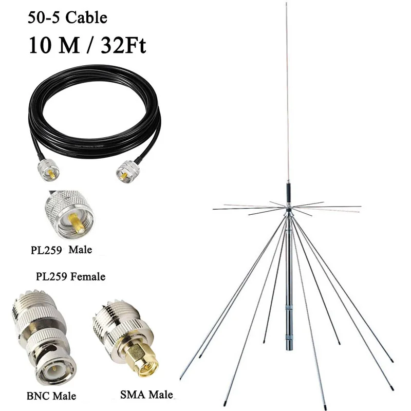 SignalPlus Original D3000 Super Discone Antenna UWB 25 to 3000MHz ...