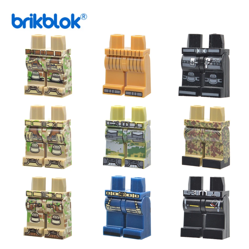 10-Leg-Building-Block-Toy-for-Minifigs-Brick-Figures-Tactical-Suit ...