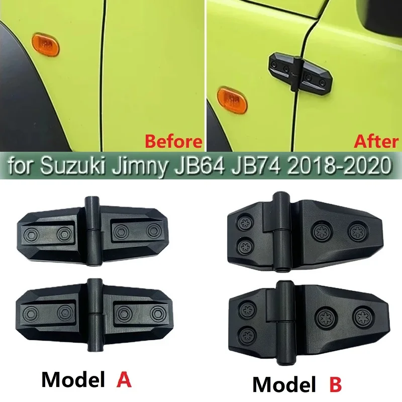 2Pcs-ABS-Car-Engine-Hood-Door-Hinge-Decoration-Cover-Trim-For-Suzuki ...