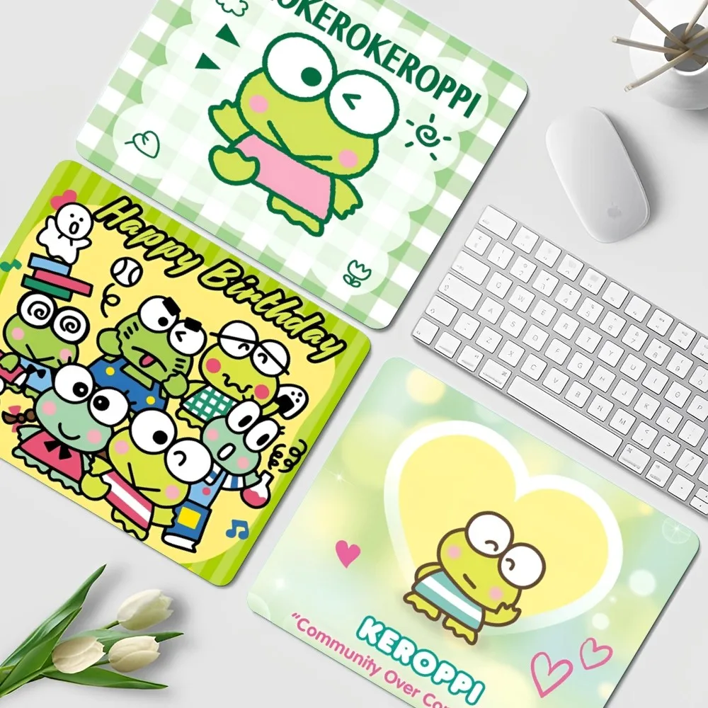 Kawai K-Kero K-Kero K-Keroppi Floor Mat Small Office Computer Desk Mat ...