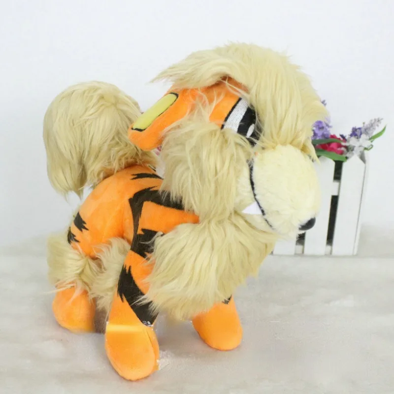 Pok-mon-Arcanine-Plush-Doll-Toy-Cartoon-Anime-Pokemon-Funny-Wind-Speed ...