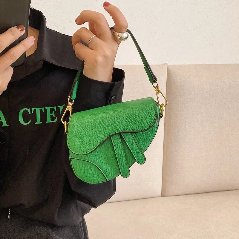 Fashion-Women-Saddle-Bag-Small-Shoulder-Bags-2023-High-Quality-Solid-PU ...