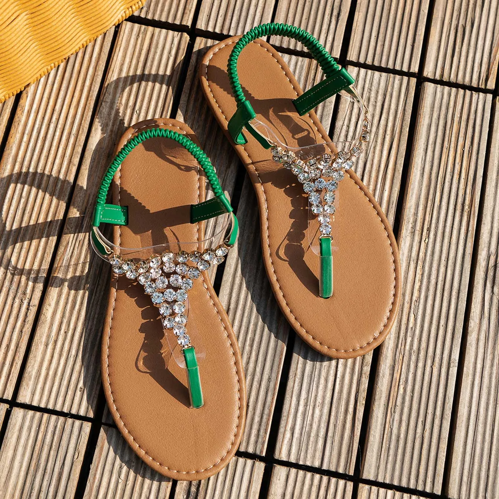 Summer Formal Sandals Women Women'S Flat Bottom Toe Hollow Out ...