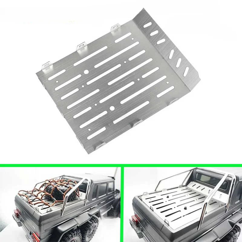 Stainless-steel-trunk-panel-cargo-box-panel-for-RC-Crawler-Car-TRAXXAS ...