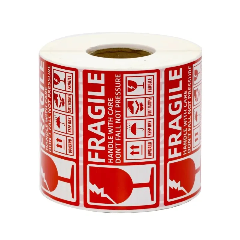 1000pcs-Fragile-Product-Labels-With-English-Fragility-Warning-Express ...