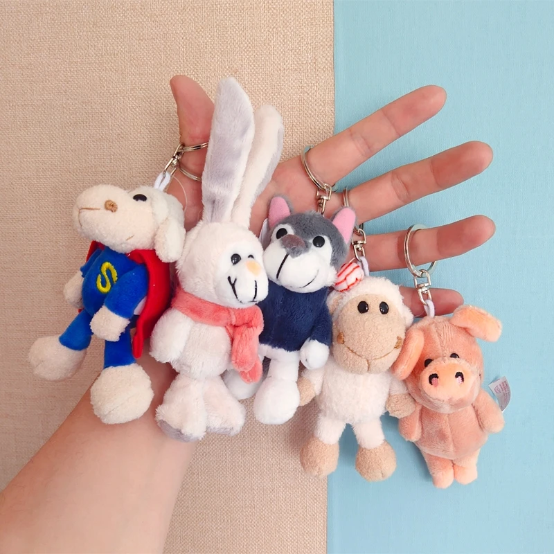 Keychain Animal Plush Sheep | Stuffed Toys Sheep Keychain | Cute Plush ...
